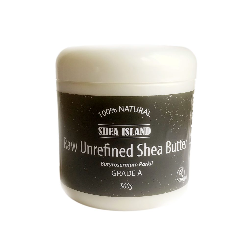 African Black Soap Bar 100% Natural 200g - Shea Island